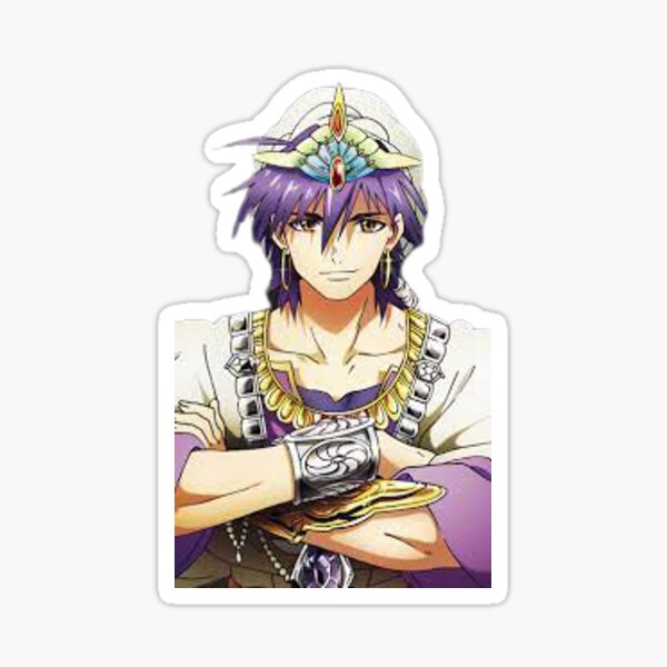 "sinbad magi" Sticker for Sale by clipar | Redbubble