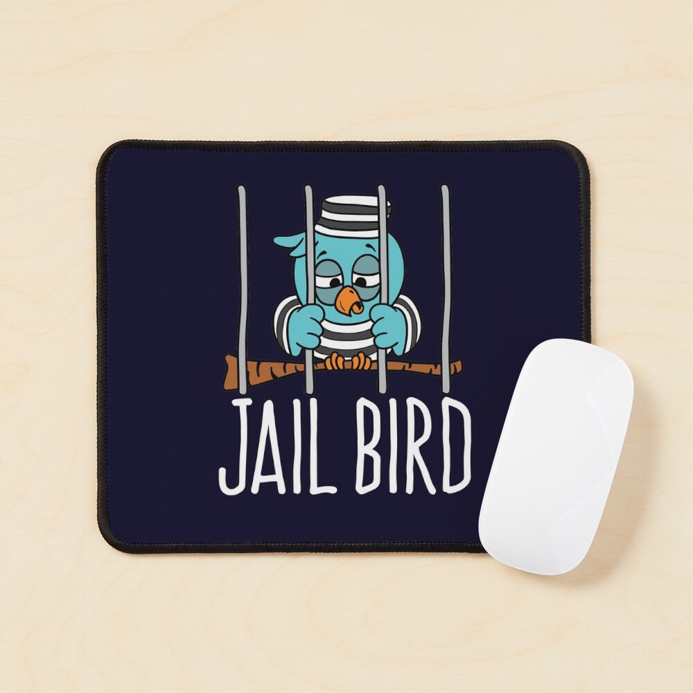 Jail Bird Sticker For Sale By Jaygo Redbubble