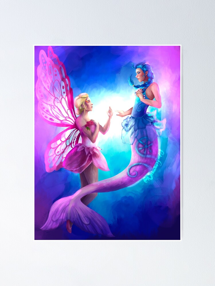 "Elina and Nori" Poster for Sale by NebulosityArts | Redbubble
