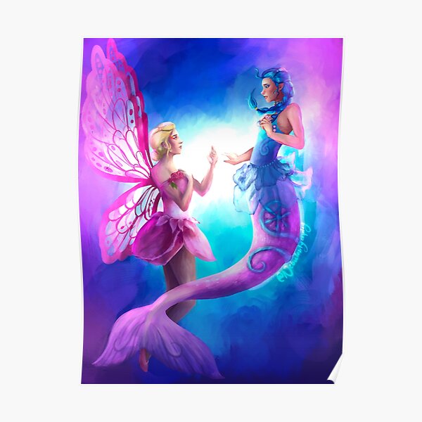 "Elina and Nori" Poster for Sale by NebulosityArts | Redbubble