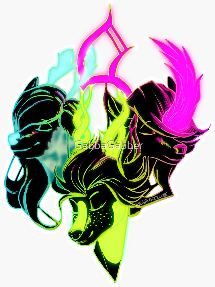 "HHSU_MASH - Version 3" Sticker for Sale by GabbaGabber | Redbubble