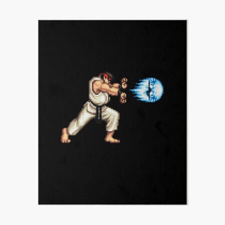 "Street Fighter II Classic Original Vintage Retro Ryu Hadouken" Art ...