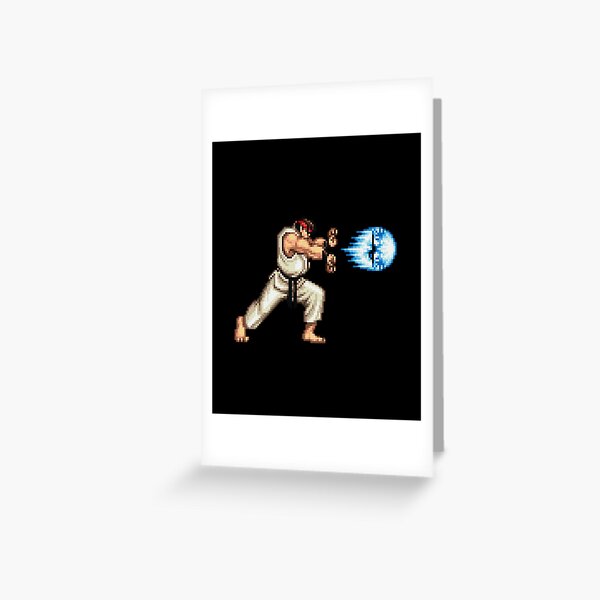 "Street Fighter II Classic Original Vintage Retro Ryu Hadouken ...