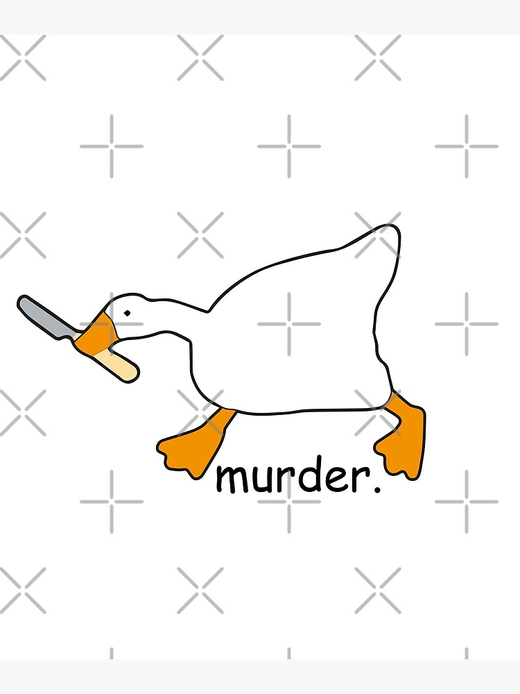 "Knife Goose" Poster for Sale by odasan | Redbubble