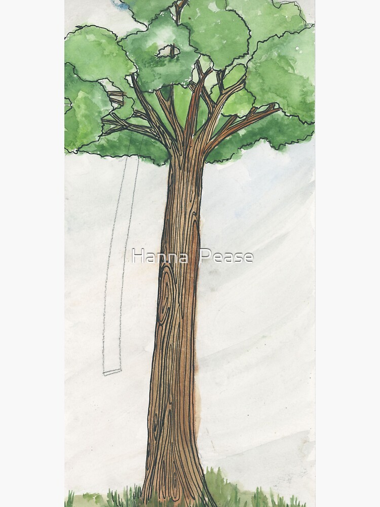 "Longing Tree" Sticker for Sale by hannapease | Redbubble