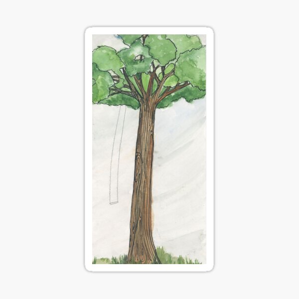 "Longing Tree" Sticker for Sale by hannapease | Redbubble