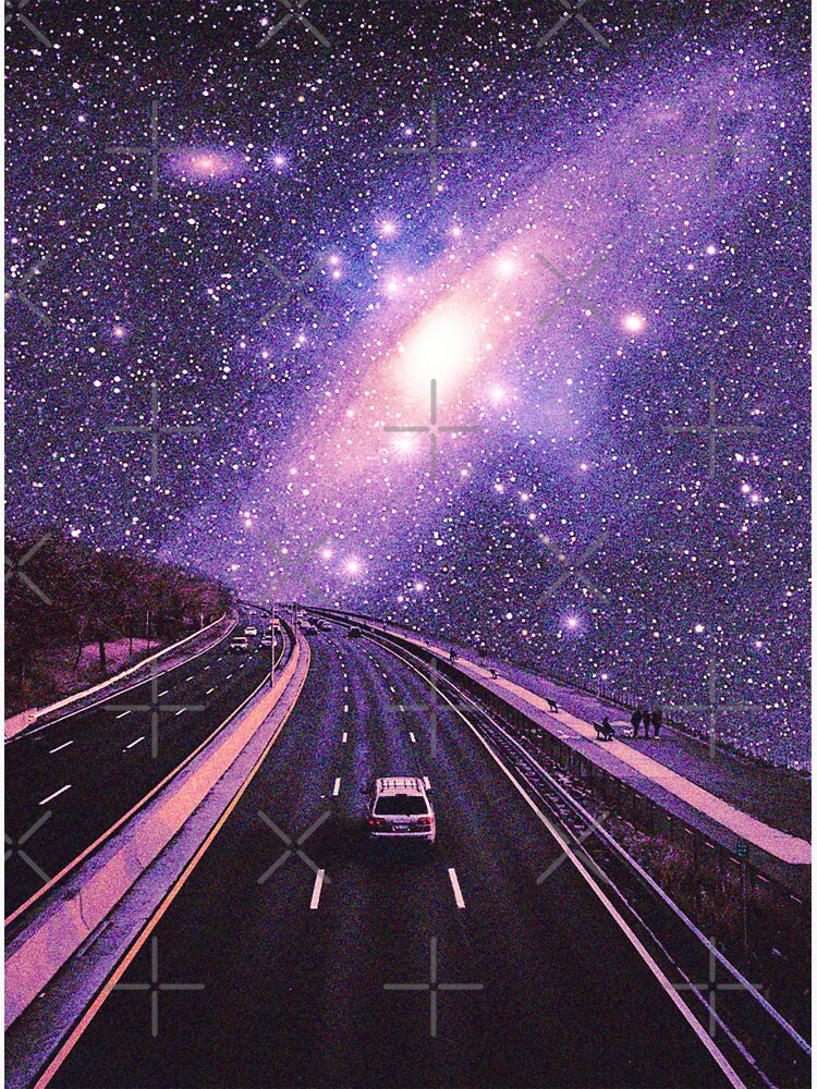 "space highway" Sticker for Sale by Admwhat | Redbubble