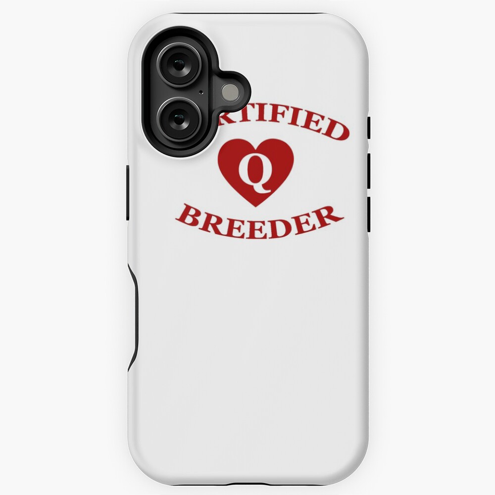 "Certified QOH Breeder" Sticker for Sale by BleachedCo | Redbubble