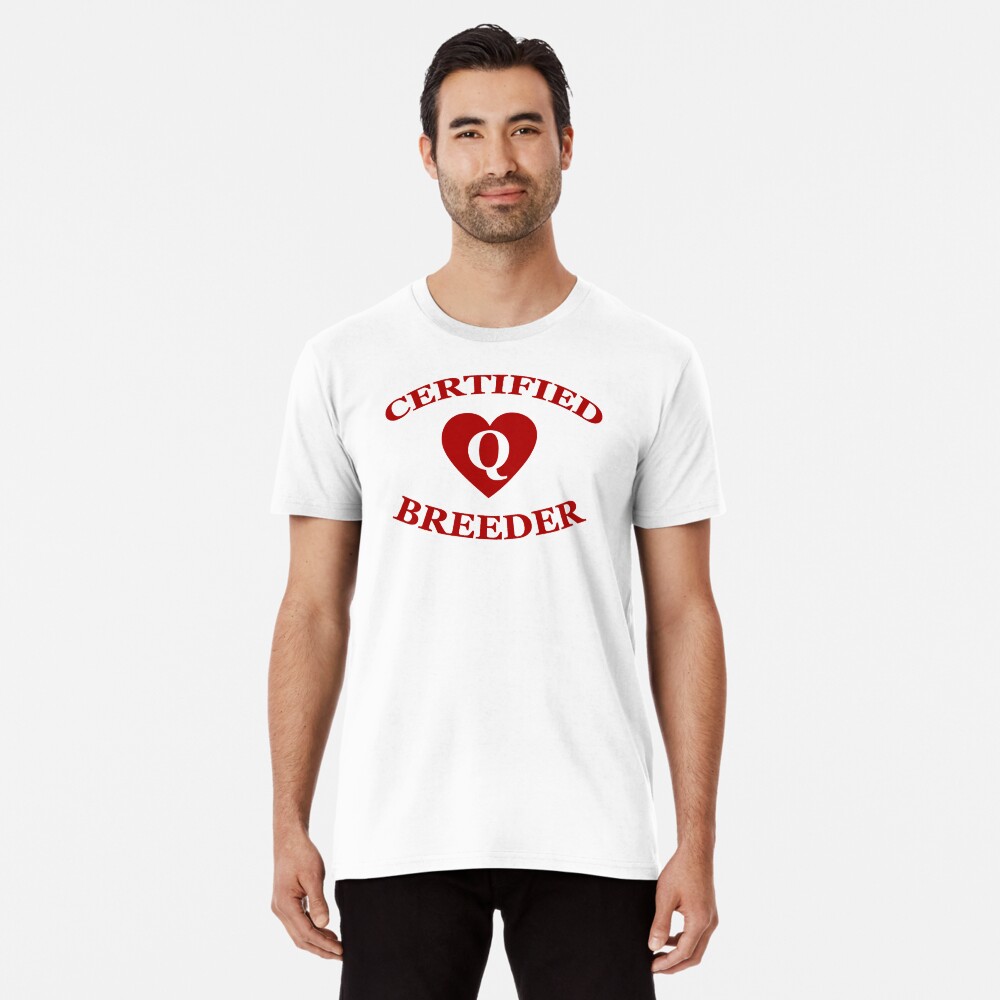 "Certified QOH Breeder" Sticker for Sale by BleachedCo | Redbubble