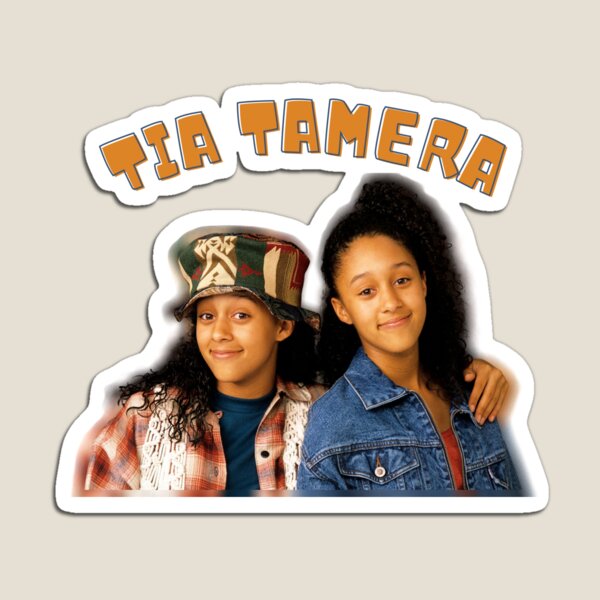 " Tia Tamera Sister Sister Bootleg Hip Hop Streetwear" Magnet for Sale ...