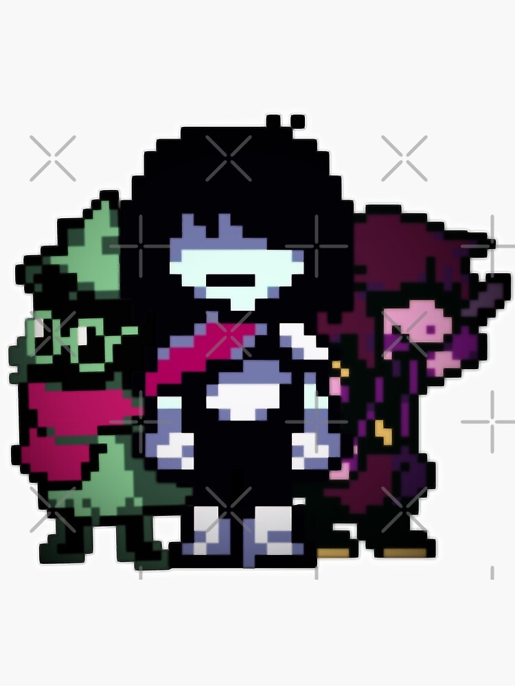 "delta-rune team " Sticker for Sale by SmithGaddis | Redbubble