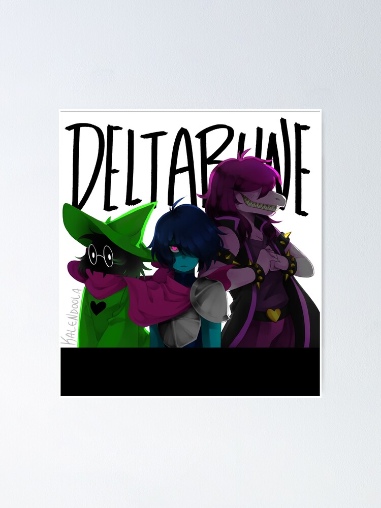 Póster «Personajes principales delta-rune» de SmithGaddis | Redbubble