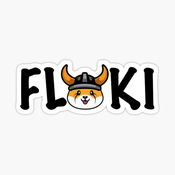 "Floki Inu" Sticker von Crypto-nite | Redbubble