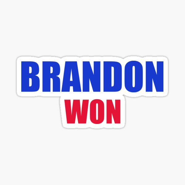 "Congratulation Mr.Brandon" Sticker by ghebyaran | Redbubble