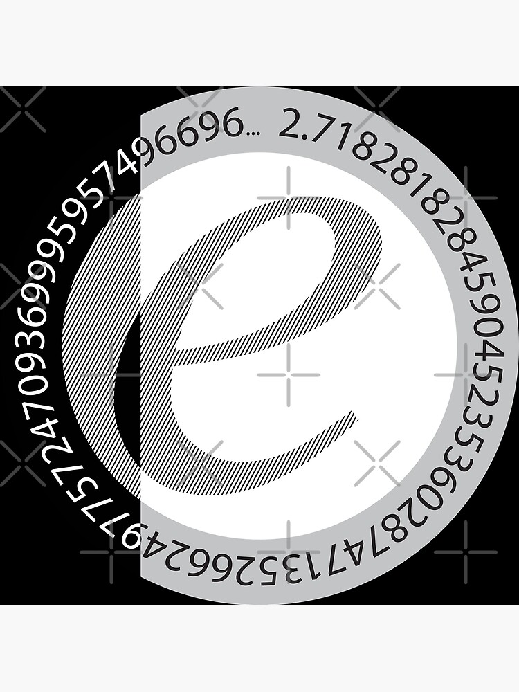 "Euler's number" Poster for Sale by n21b | Redbubble