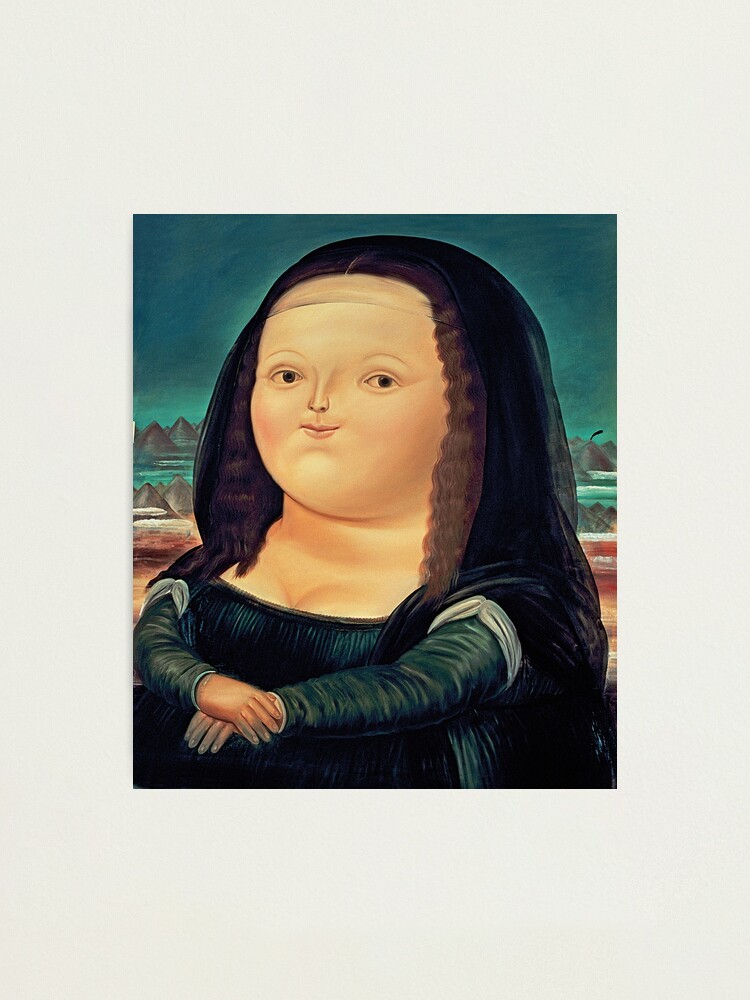 "Fernando Botero Mona Lisa" Photographic Print for Sale by abelalicia2 ...