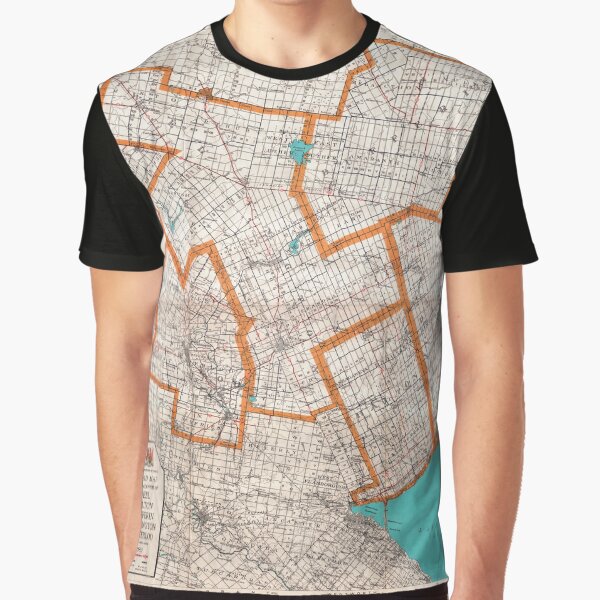 "1959 Vintage Map of the Counties of Peel, Halton, Dufferin, Wellington ...