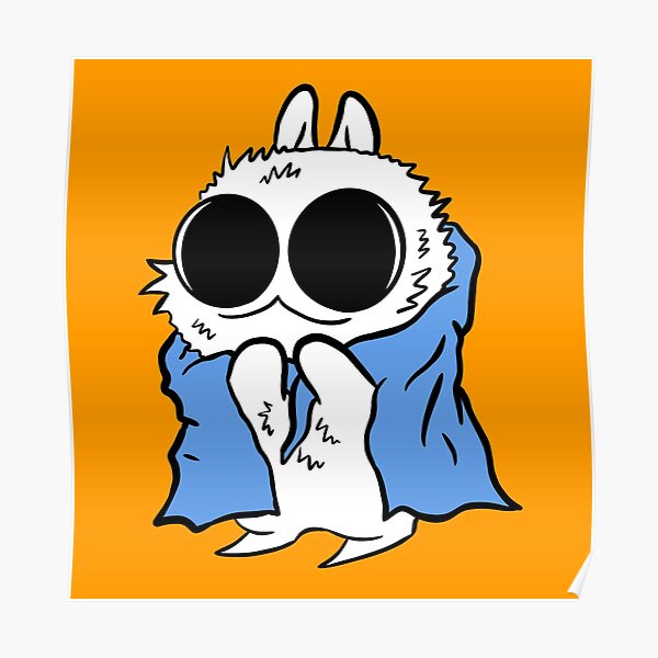 "Fuzzy Bip With Towel" Poster by GibThom | Redbubble