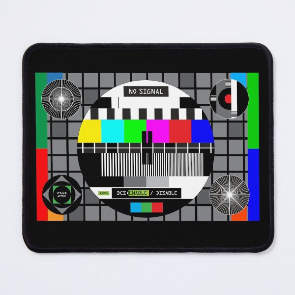 "Test Pattern" Mouse Pad for Sale by strat1963 | Redbubble