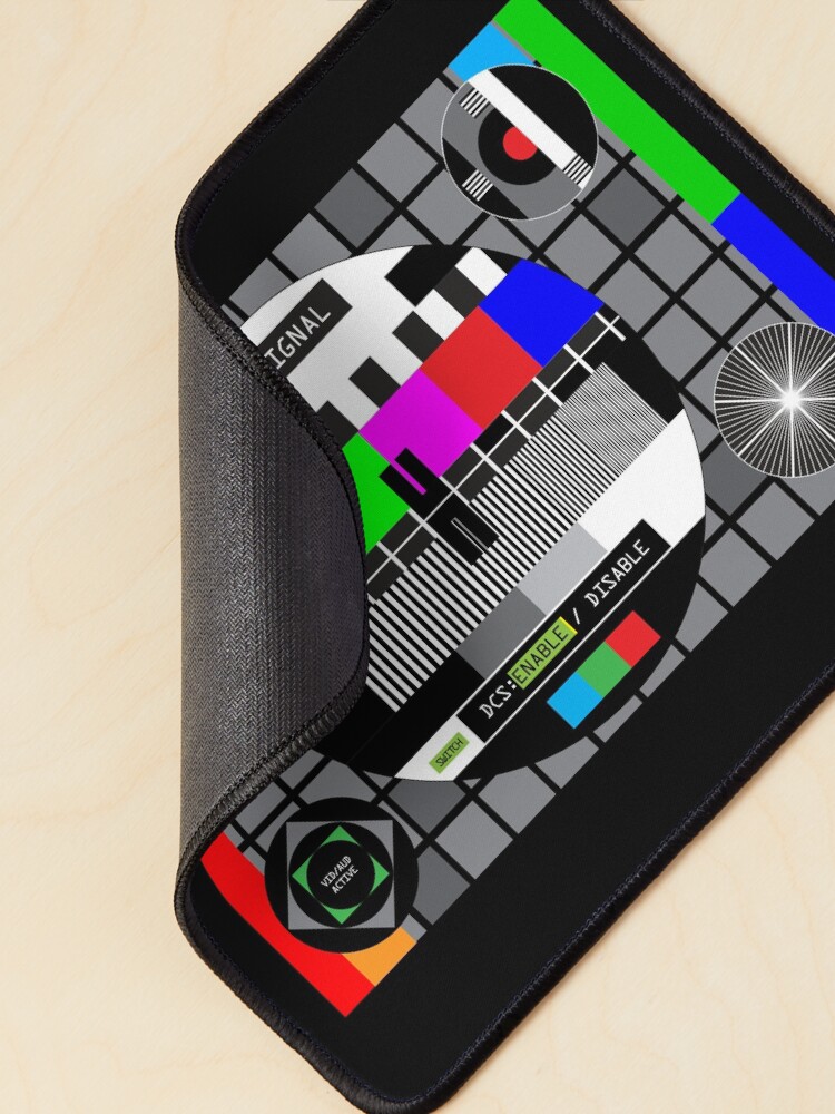 "Test Pattern" Mouse Pad for Sale by strat1963 | Redbubble