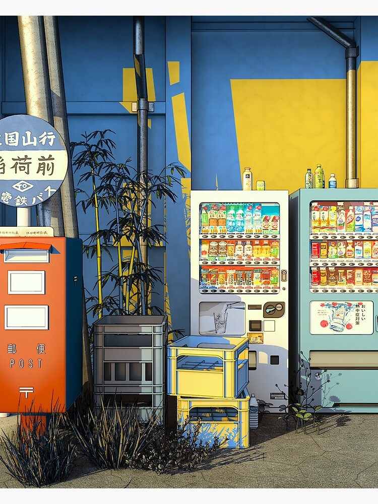"Vending Machine" Poster for Sale by Omorphia Visual | Redbubble