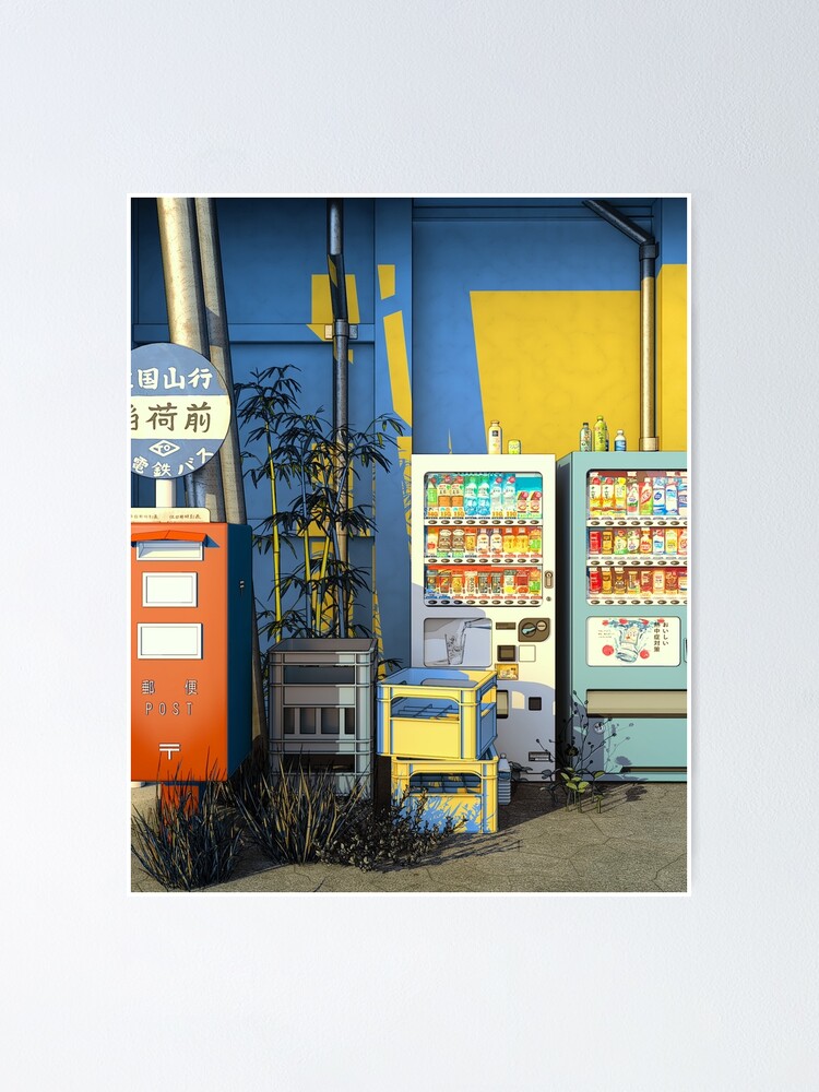 "Vending Machine" Poster for Sale by Omorphia Visual | Redbubble