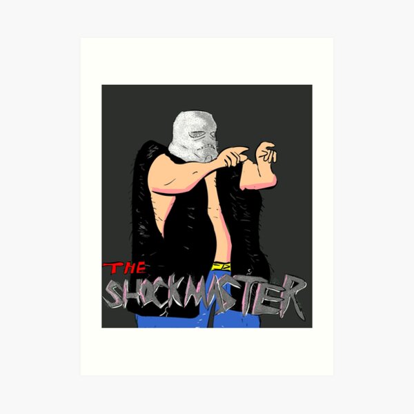 "The Shockmaster" Art Print for Sale by Retrospectglory | Redbubble