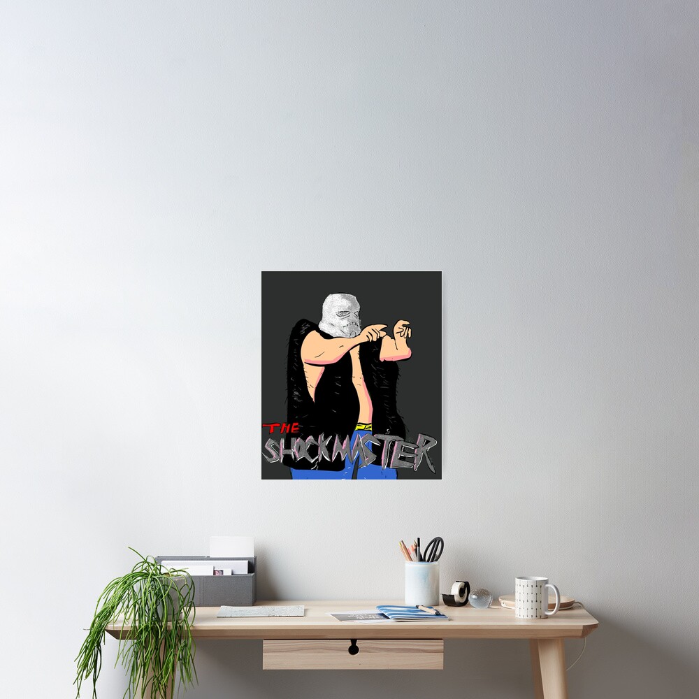 "The Shockmaster" Poster by Retrospectglory | Redbubble