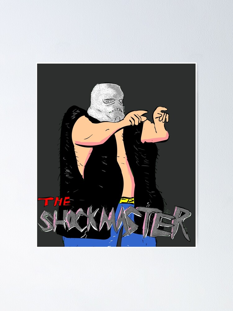 "The Shockmaster" Poster by Retrospectglory | Redbubble