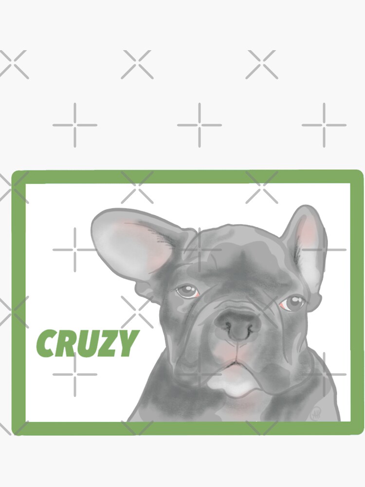 "Cruzy" Sticker for Sale by arttavern | Redbubble