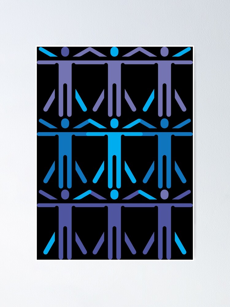 "Leonardo da Vinci Pattern, Pattern Design" Poster for Sale by ...