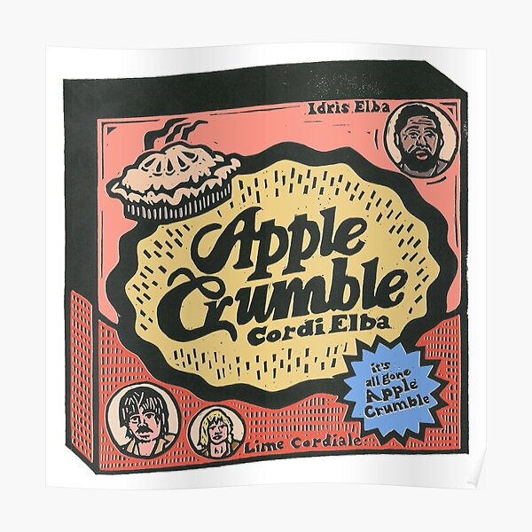 "Crumble" Poster for Sale by jmaukelizabeth | Redbubble