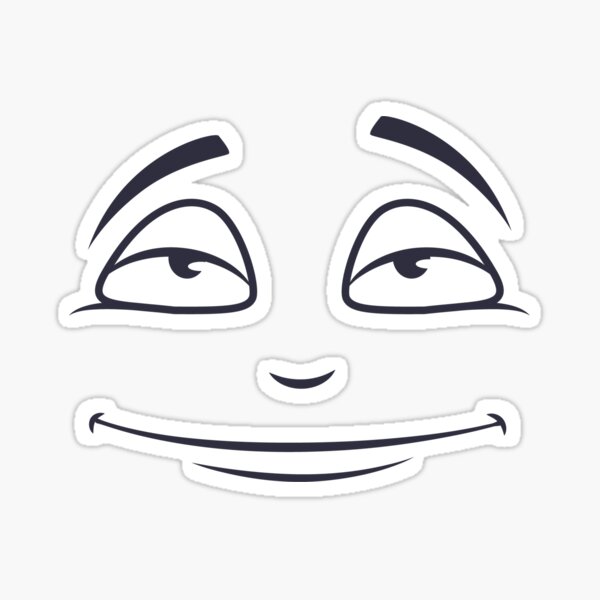 "Facial expressions Comfortable" Sticker for Sale by iiKARTON | Redbubble