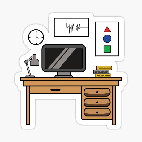 "Workbench " Sticker for Sale by AndyArtic | Redbubble