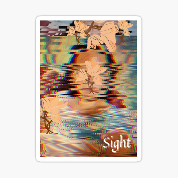 "SIGHT" Sticker for Sale by seasonsof7 | Redbubble