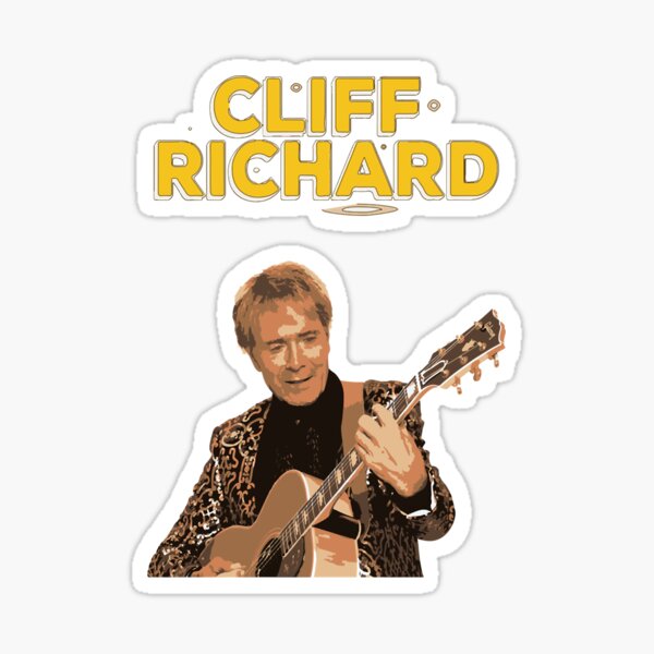 "Bans Music Rook Cliff Richard Gifts You Fans" Sticker for Sale by ...