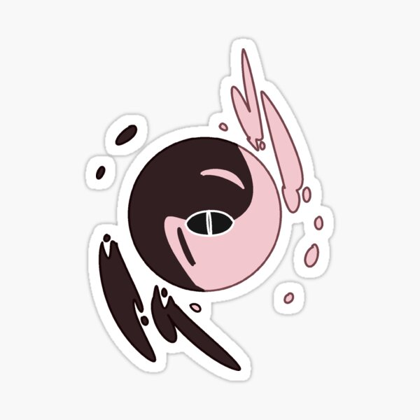 "Yin-Yang Eyes" Sticker for Sale by AWUGA | Redbubble