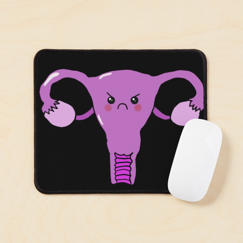 "Angry uterus" Sticker for Sale by Tamm-art | Redbubble