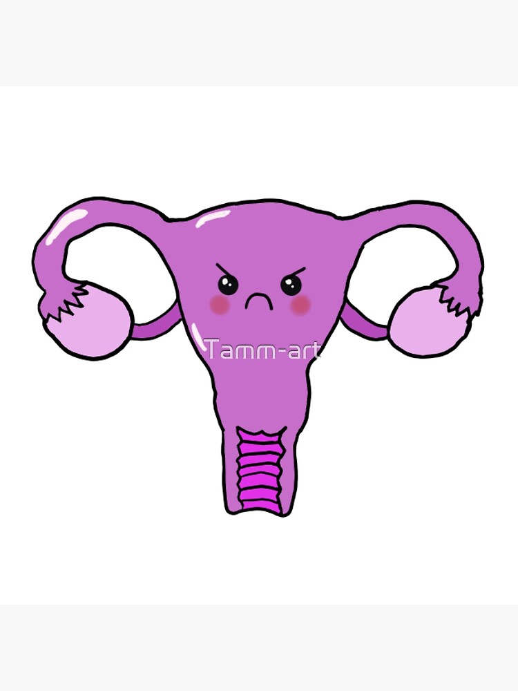 "Angry uterus" Poster by Tamm-art | Redbubble