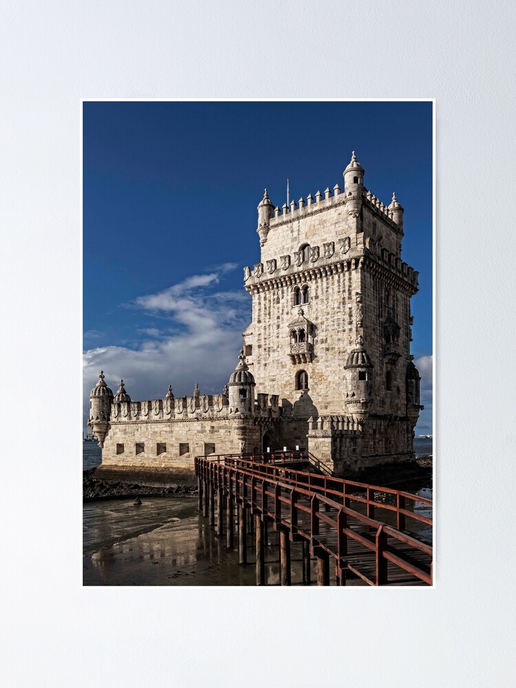 "The Many Shades Of Belem Tower - 4 ©" Poster for Sale by PrinceJohn ...