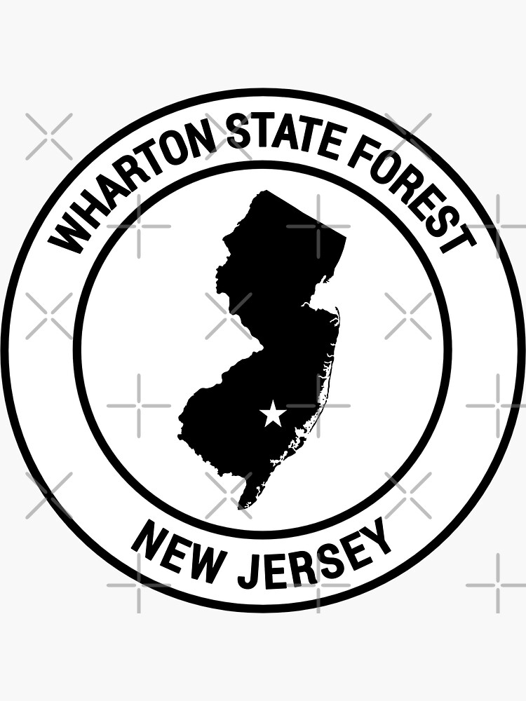 "Wharton State Forest" Sticker for Sale by DurarStore | Redbubble