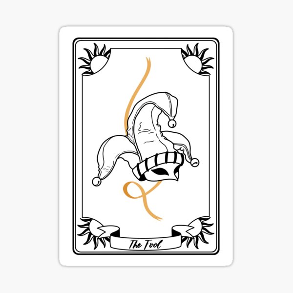 "The Fool" Sticker for Sale by sherylannseah | Redbubble