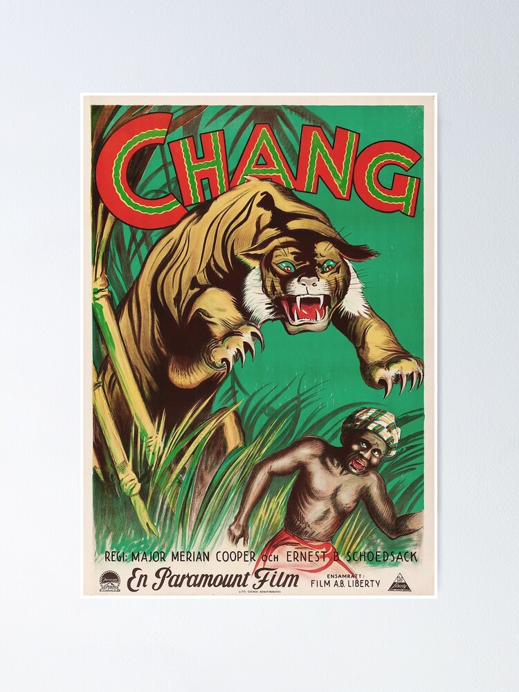 "Chang" Poster for Sale by TIGERRIFIC | Redbubble