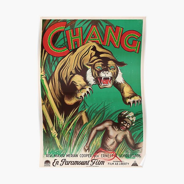 "Chang" Poster for Sale by TIGERRIFIC | Redbubble