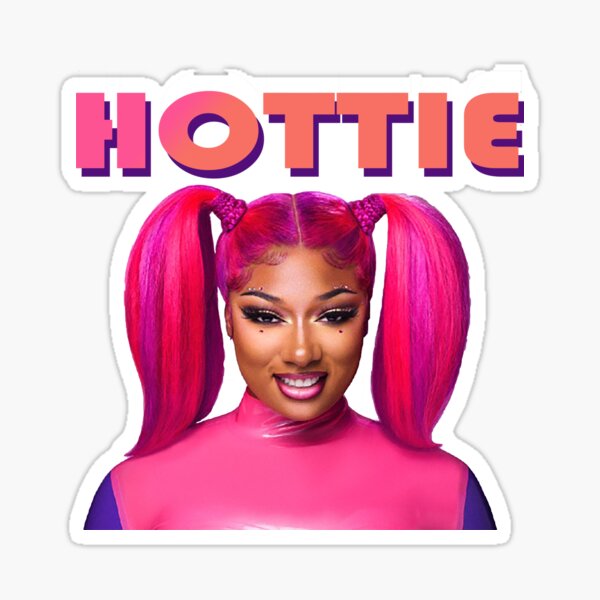 " Megan Thee Stallion Hottie" Sticker by TobyLozandro | Redbubble