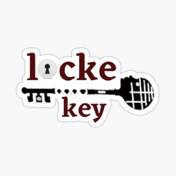 "funny key quote locke key design cool key " Sticker for Sale by ...