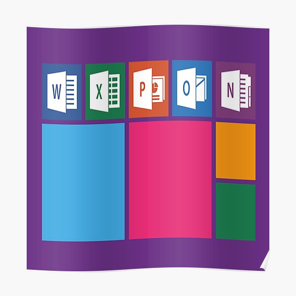 "Onenote" Poster for Sale by SSVGOODS | Redbubble