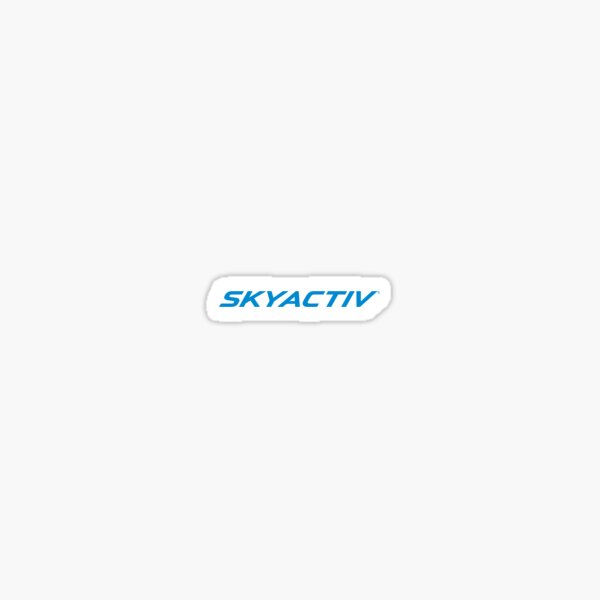 "Skyactiv Technology Logo" Sticker for Sale by Brookerino | Redbubble