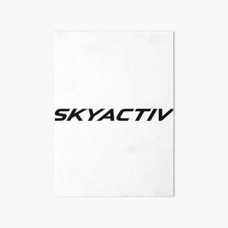 "Skyactiv Technology Logo" Art Board Print for Sale by Brookerino ...