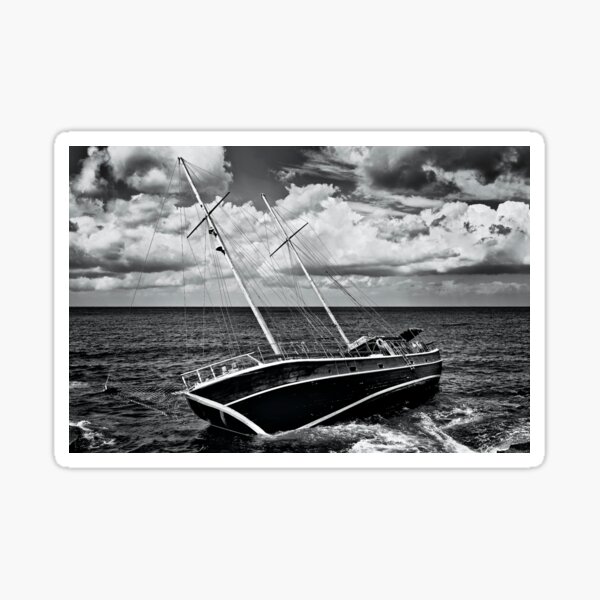 "Shipwrecked" Sticker for Sale by PhotoWorks | Redbubble
